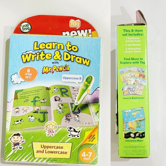 leap frog | Toys | Leapfrog Tag Learn To Write Draw With Mr Pencil 8 ...
